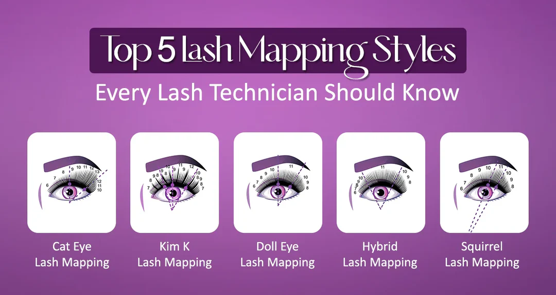 Achieve Unique Lashes with These Five Mapping Techniques – VIP Lashmer