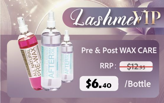 Pre & Post Wax Care – VIP Lashmer
