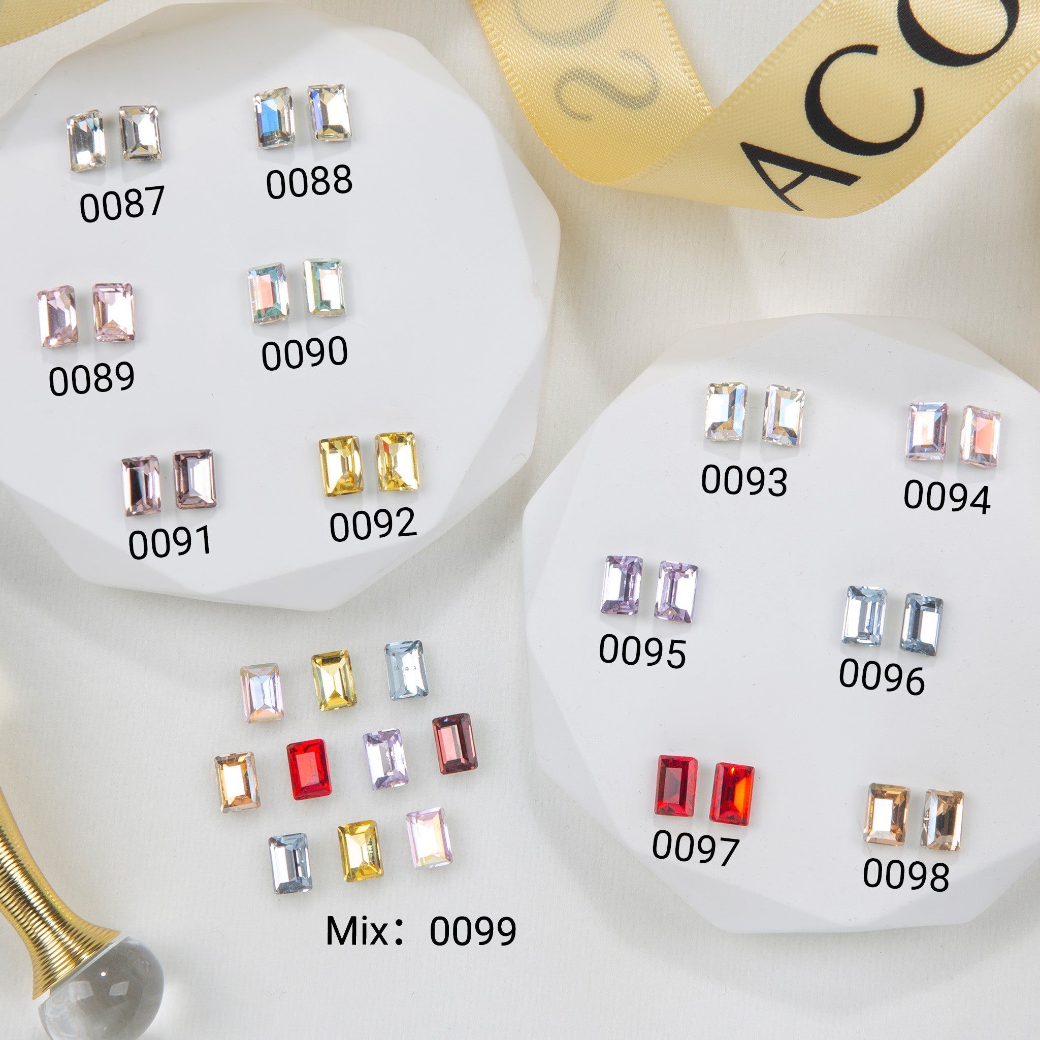 Super Shinny Different Shape Pointy Base Crystals (#0010) – VIP Lashmer